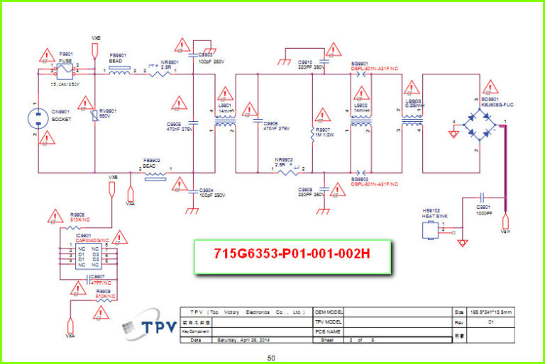 715G6353-P01-001-002H схема