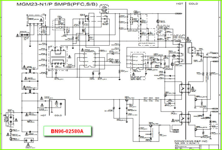 BN96-02580A схема