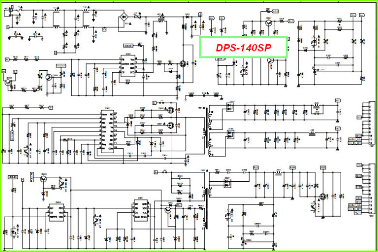 Toshiba DPS-140SP схема